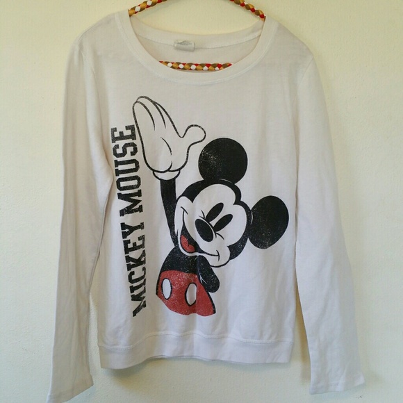 Disney | Tops | Vintage Disney Mickey Mouse Top Medium | Poshmark